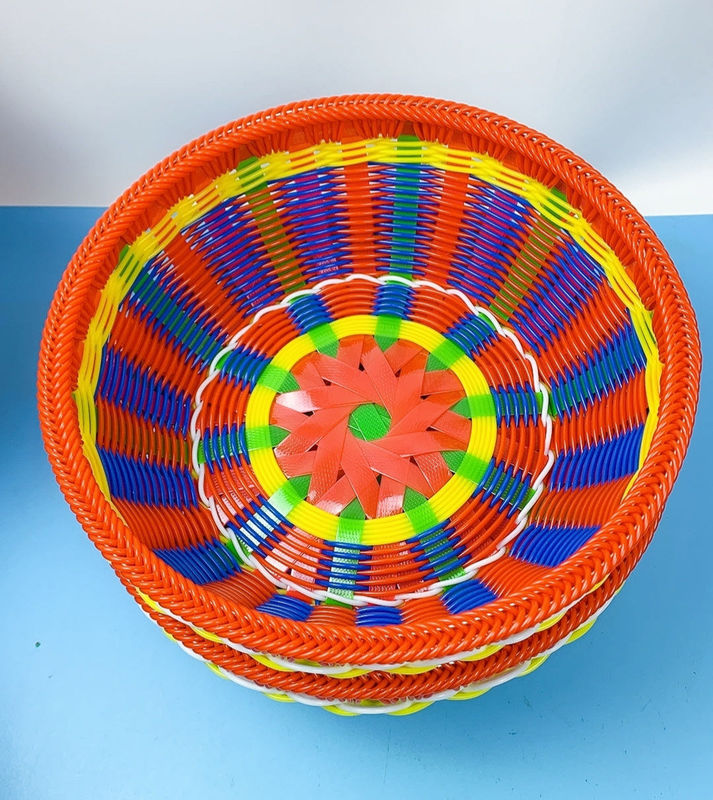 Two Colors Wicker Rattan Making Machine 55mm Single Screw