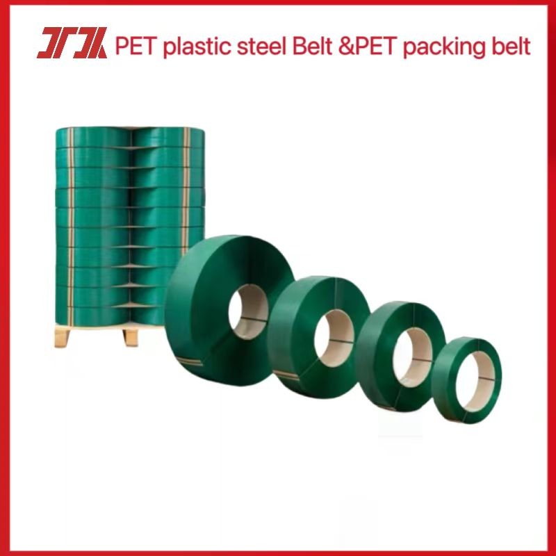 PET plastic steel belt, tensile strength PET packaging belt, UV ...