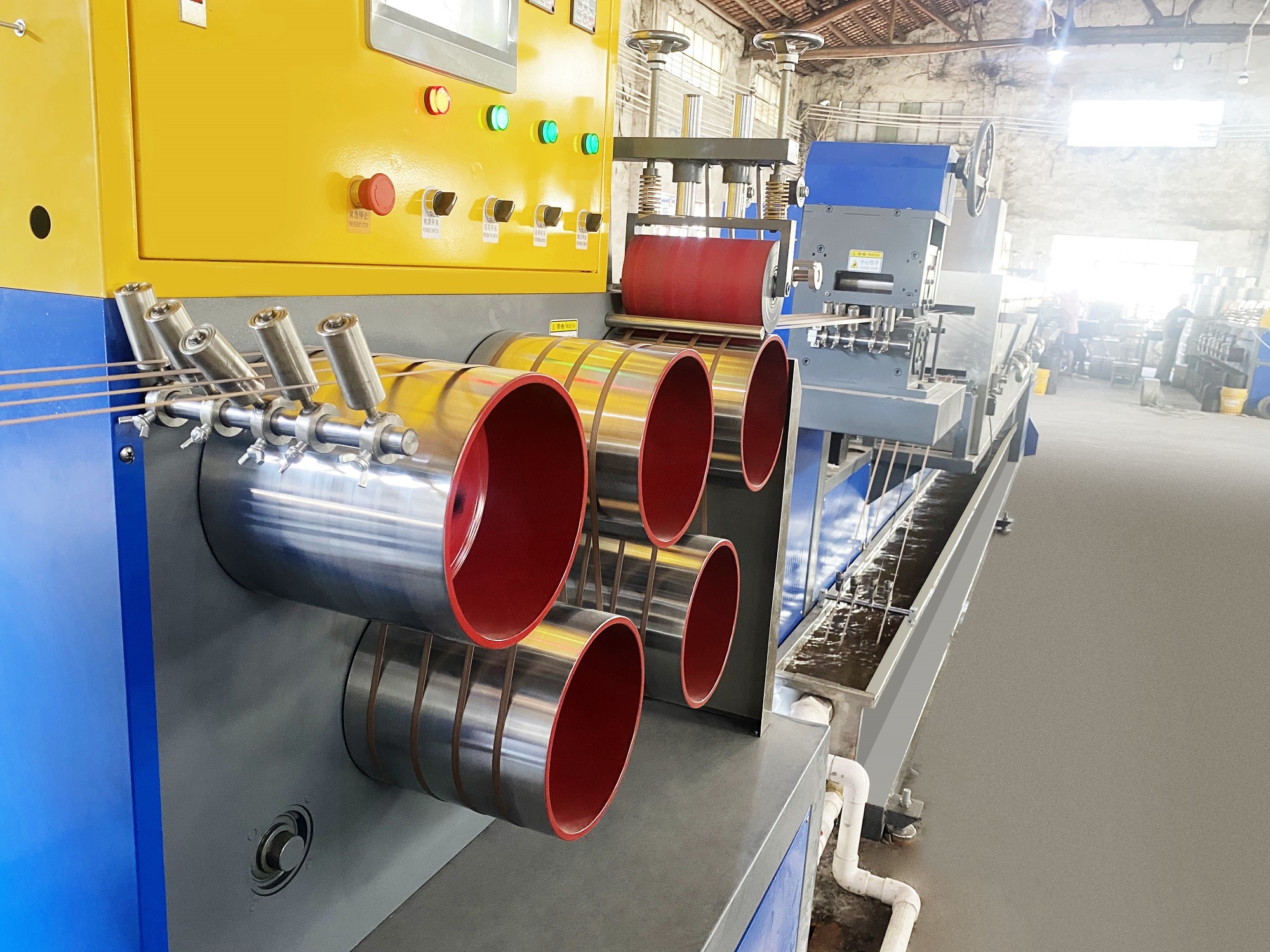 High speed 5-15mm single screw PP strapping production line PP ...